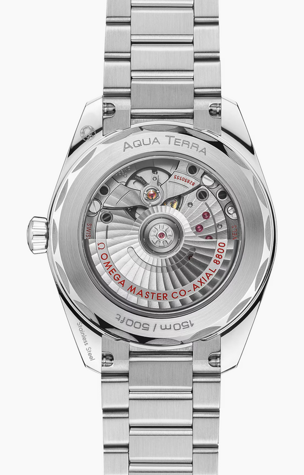 Omega Seamaster Aquaterra Saffron 38mm - Smith and Bevill Jewelers