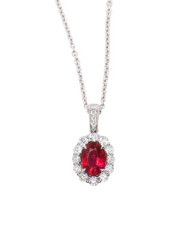 Ruby Slippers Pendant - Smith and Bevill Jewelers